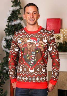Star Wars Chewbacca Ugly Christmas Sweater For Adults