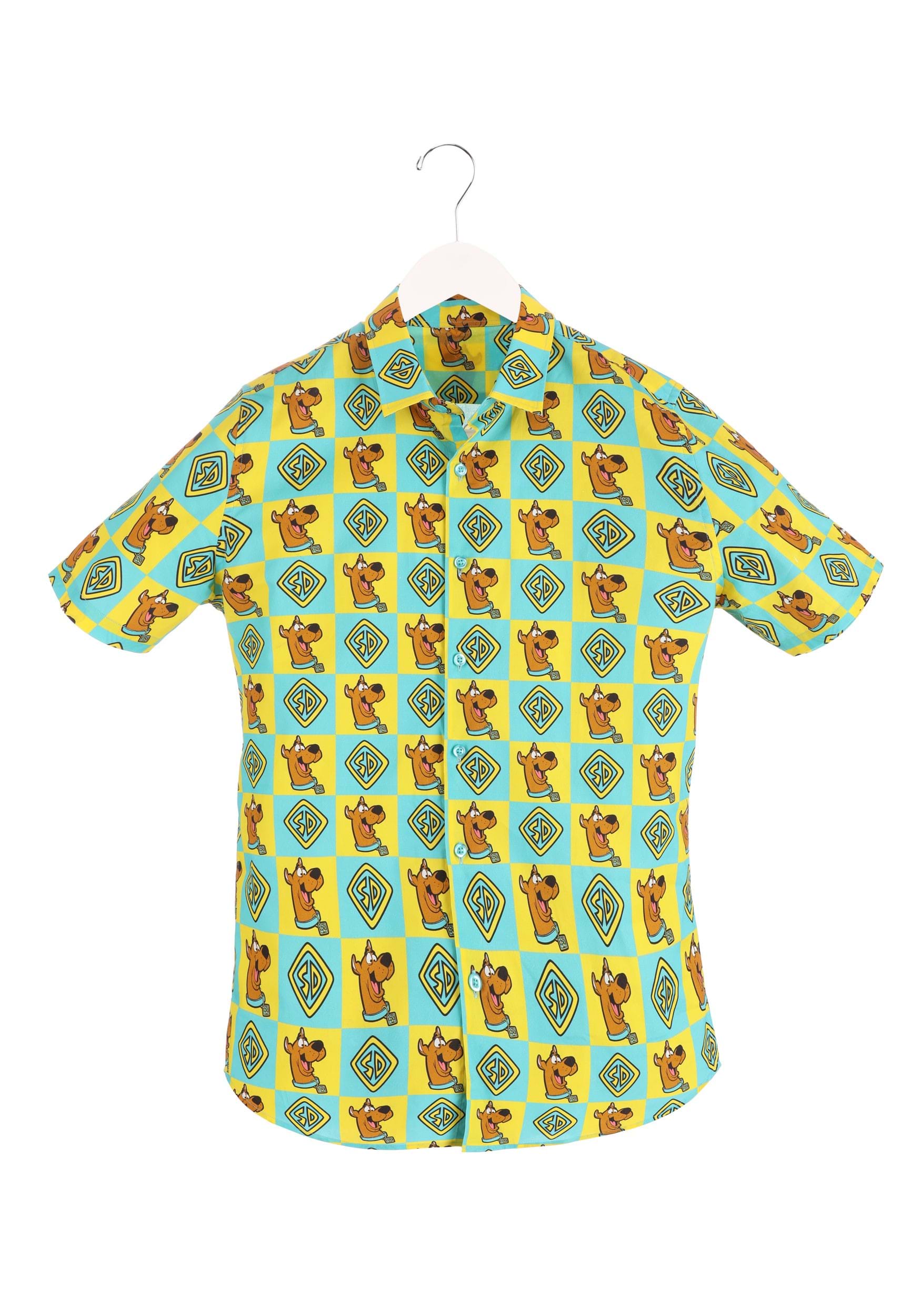 Scooby Doo Collar Shirt for Men | Scooby Doo Apparel