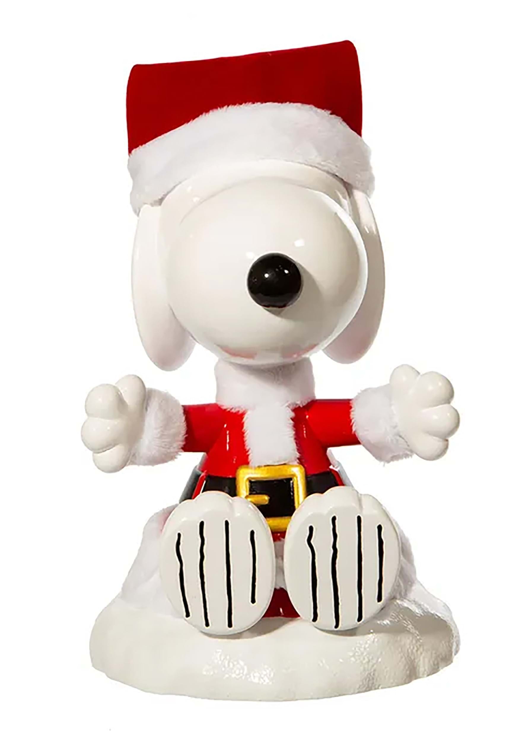 Snoopy Santa Peanuts Tree Topper
